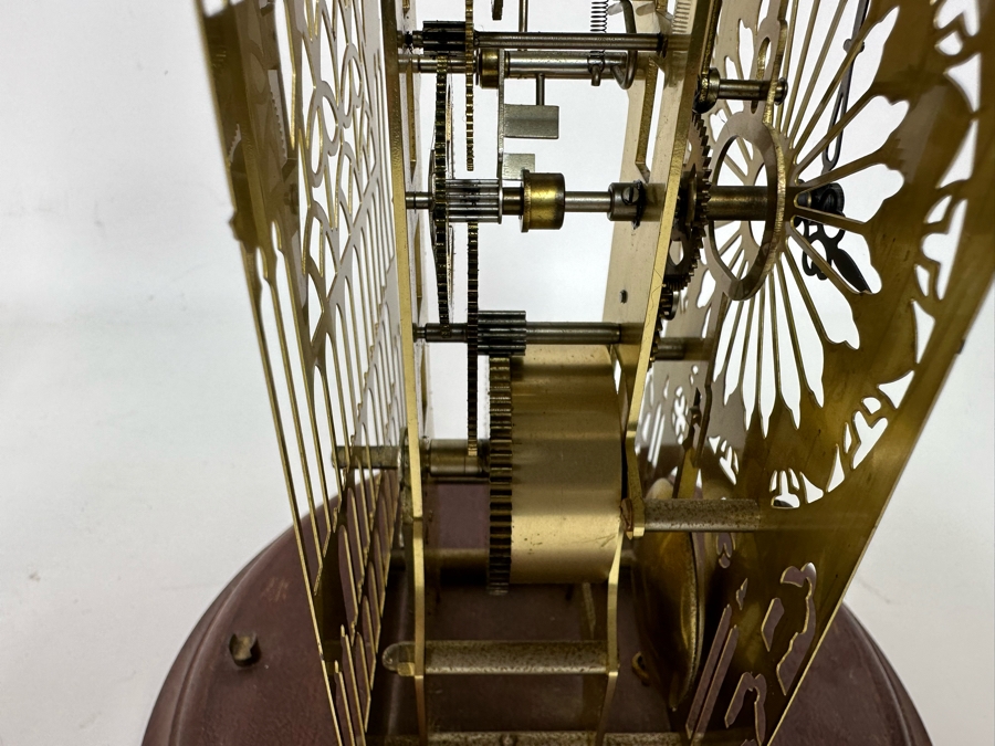 The York Minster Cathedral Skeleton Clock By Franklin Mint 1984 FMCG ...