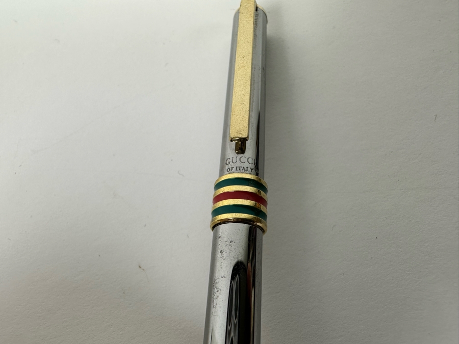 Vintage GUCCI Ballpoint Pen And Waterman France Ballpoint Pen