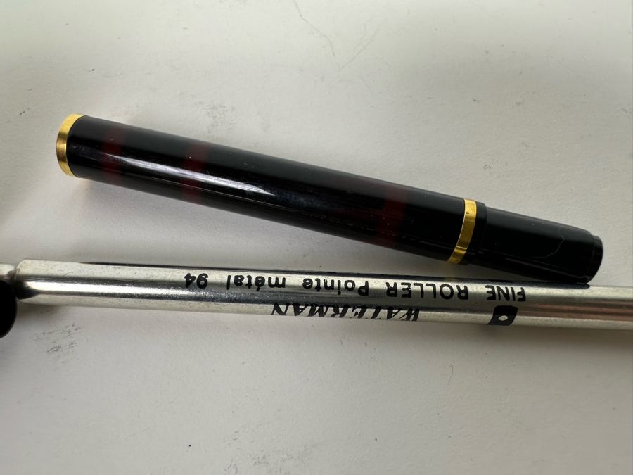 Vintage GUCCI Ballpoint Pen And Waterman France Ballpoint Pen