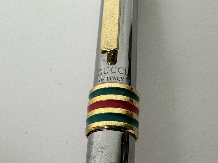 Vintage GUCCI Ballpoint Pen And Waterman France Ballpoint Pen
