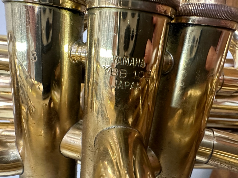 YAMAHA YBB103 Tuba With Hard Shell Case Made In Japan