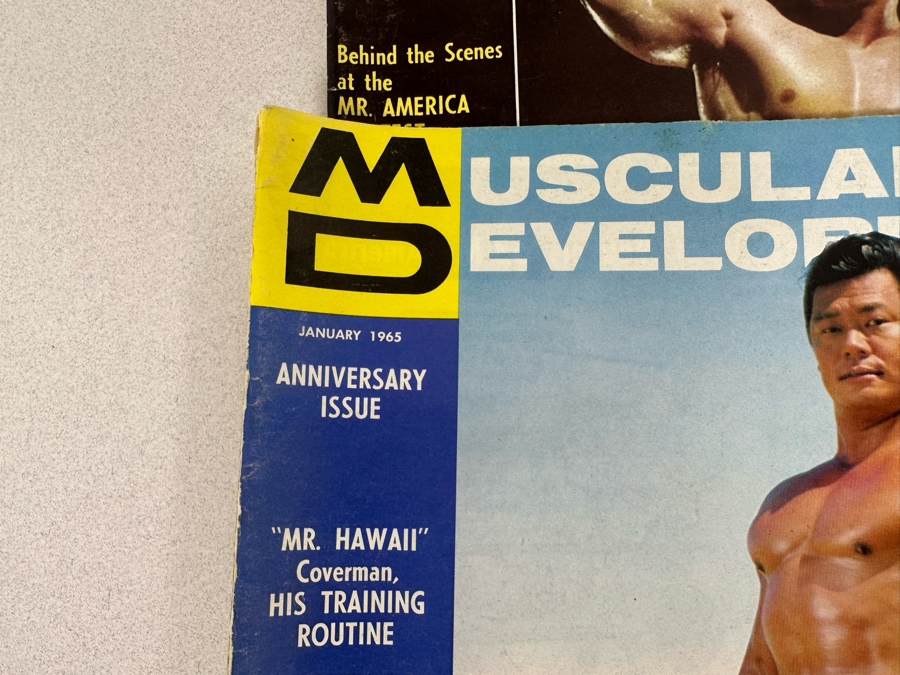Vintage 1965-1971 Muscular Development (Bodybuilding) Magazines