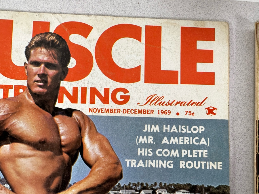 Vintage 1967-1969 Muscle Training Illustrated (Bodybuilding) Magazines