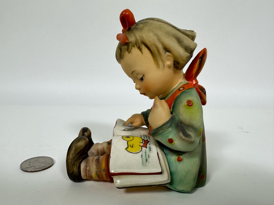 Vintage German Hummel 'Book Worm' Figurine 4.25H