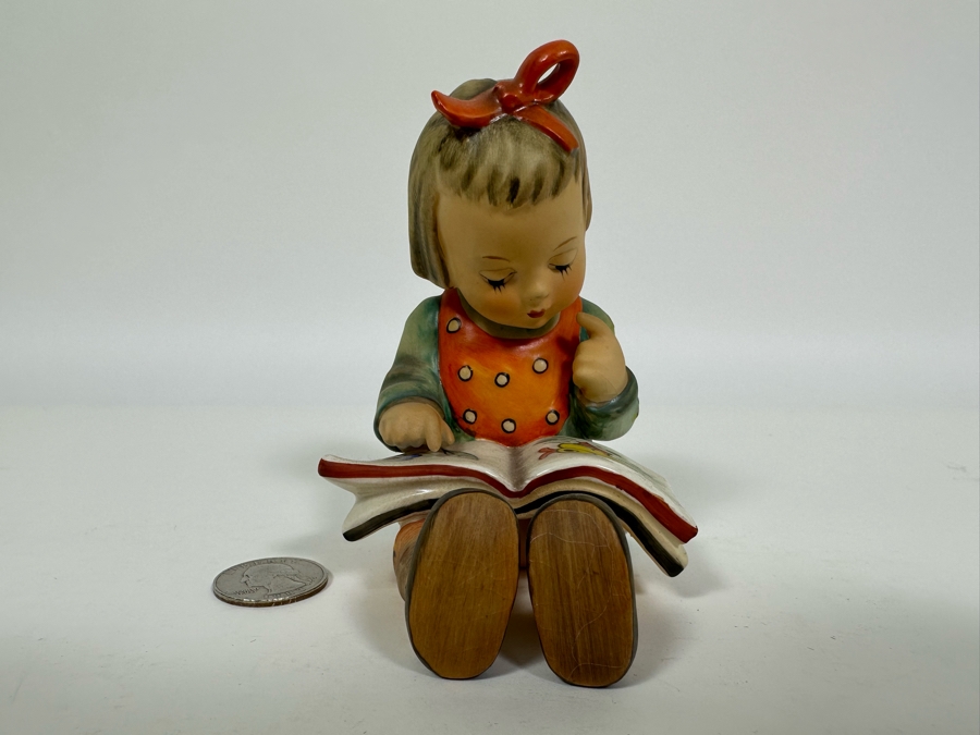 Vintage German Hummel 'Book Worm' Figurine 4.25H