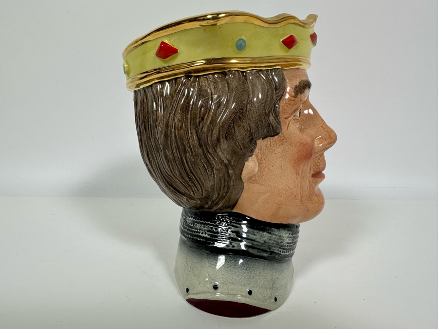 Vintage 1982 Royal Doulton Toby Mug 'The Shakespearean Collection: Henry V' D6671 Large Made In ...
