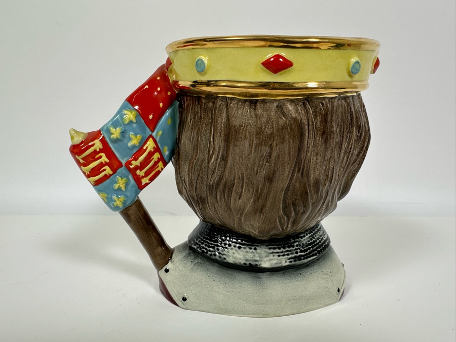 Vintage 1982 Royal Doulton Toby Mug 'The Shakespearean Collection: Henry V' D6671 Large Made In ...
