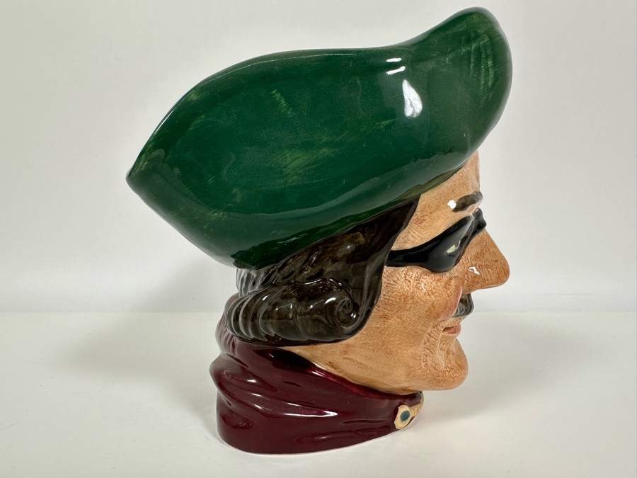 Vintage 1959 Royal Doulton Toby Mug 'Dick Turpin' D6528 Large Made In England 7.25H