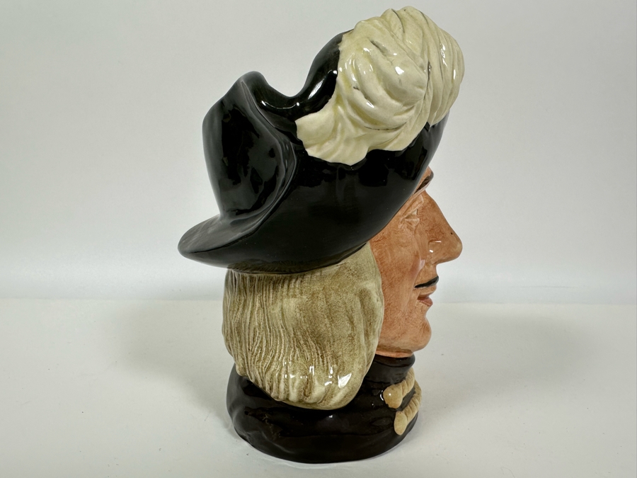 Vintage 1955 Royal Doulton Toby Mug 'Aramis' D6441 Large Made In England 7.25H