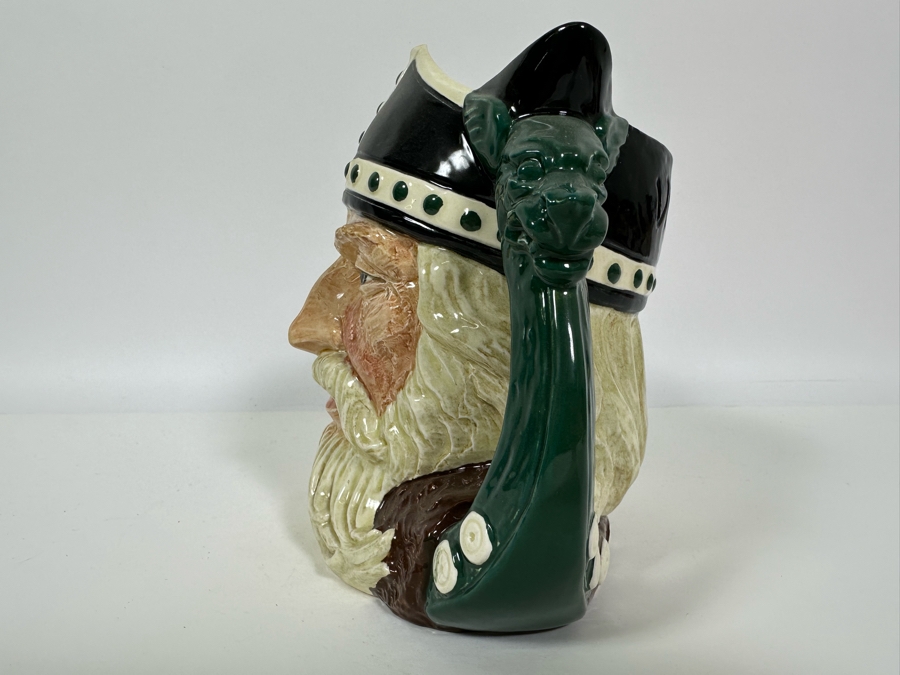 Vintage 1958 Royal Doulton Toby Mug 'Viking' D6496 Large Made In England 7.25H