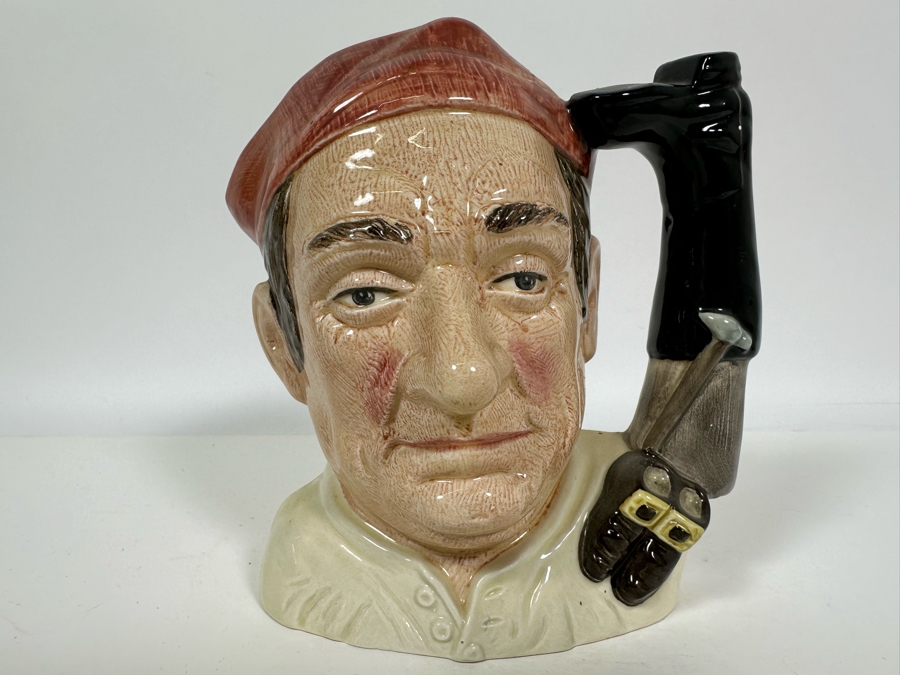 Vintage 1962 Royal Doulton Toby Mug 'Character Jugs From Williamsburg: Bootmaker' D6572 Large ...