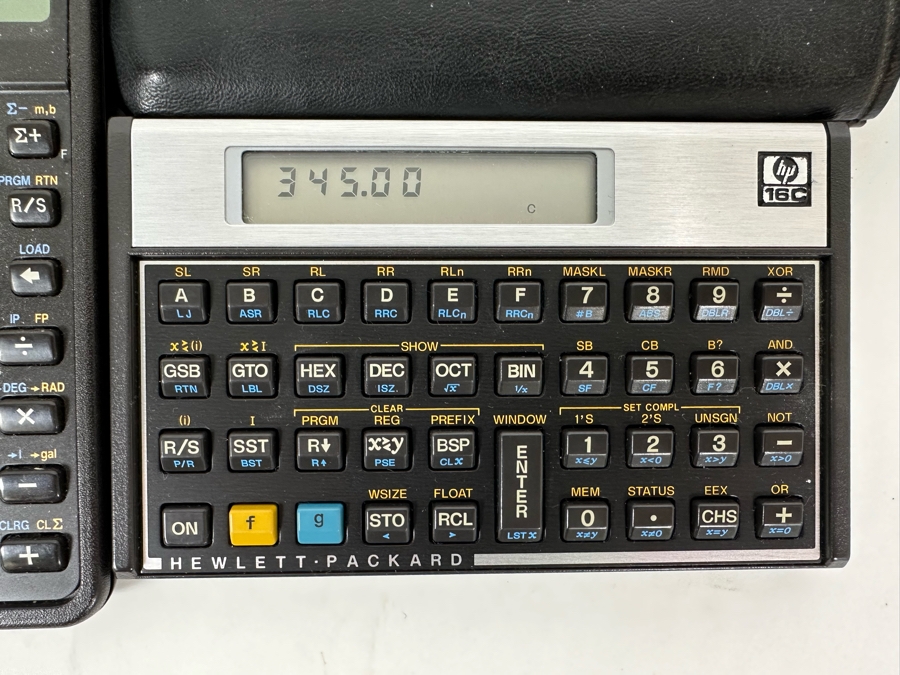 Hewlett Packard HP 16C Calculator Working Tested, HP 20S Scientific ...