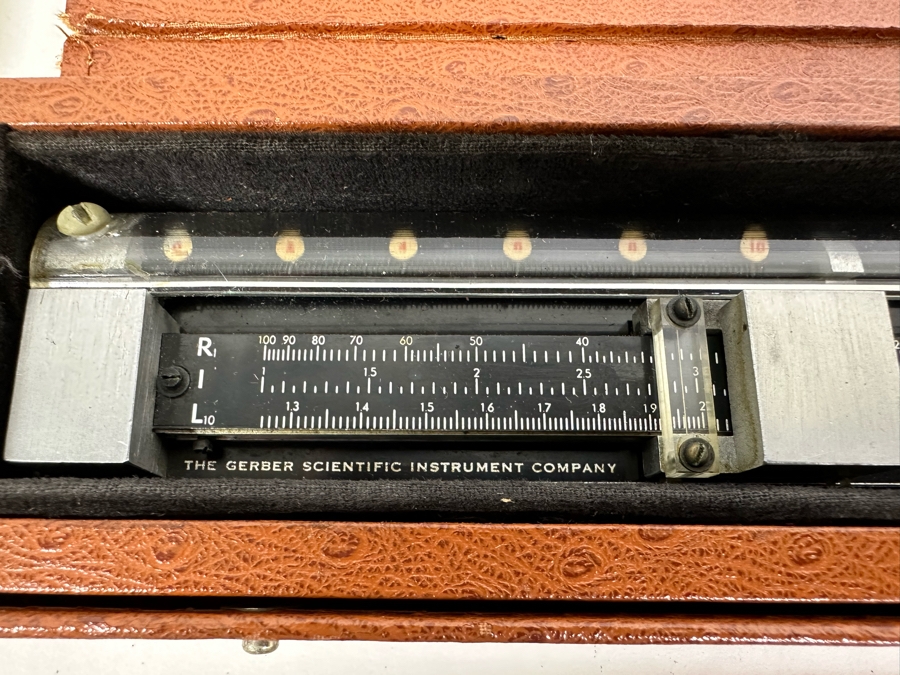 Engineer's Lot Includes: GERBER Variable Scale Slide Rule Model ...