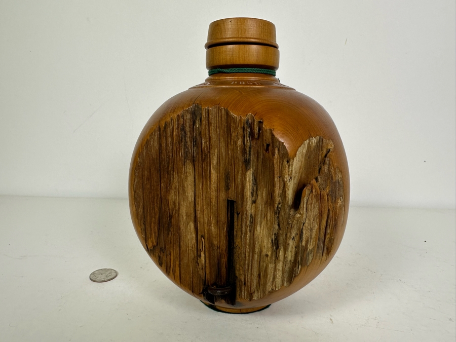 Scott & Trish Godwin Handmade Bottle Crafted From The Wood Of An ...