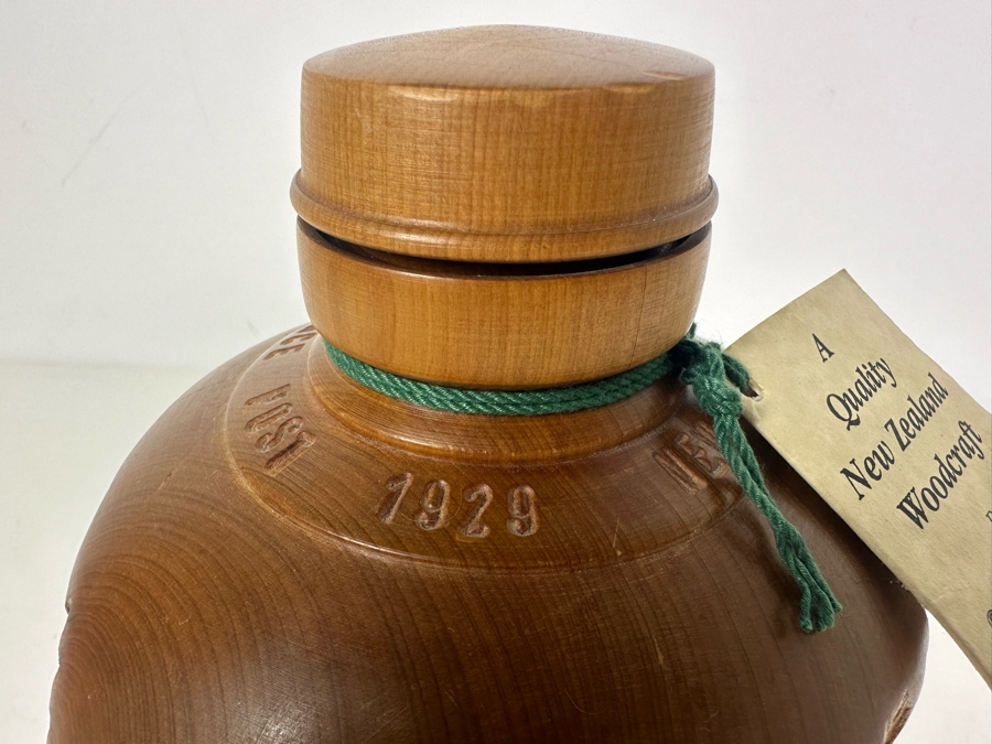 Scott & Trish Godwin Handmade Bottle Crafted From The Wood Of An ...