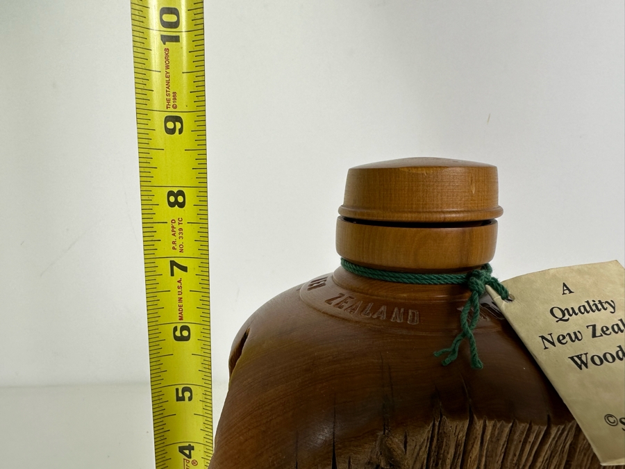 Scott & Trish Godwin Handmade Bottle Crafted From The Wood Of An ...