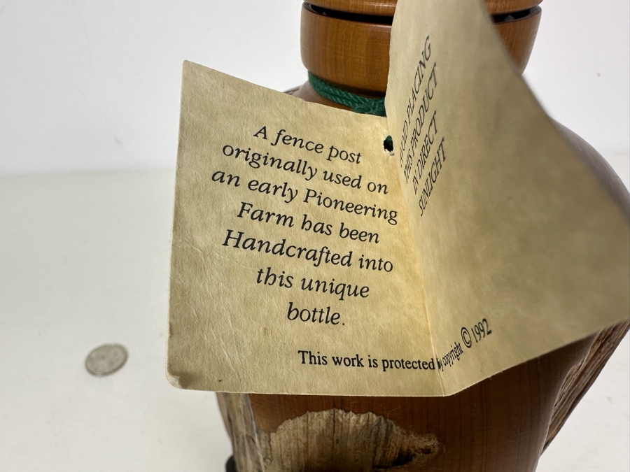 Scott & Trish Godwin Handmade Bottle Crafted From The Wood Of An ...