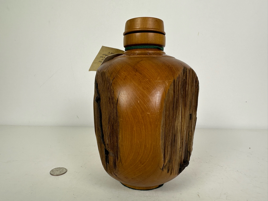 Scott & Trish Godwin Handmade Bottle Crafted From The Wood Of An ...