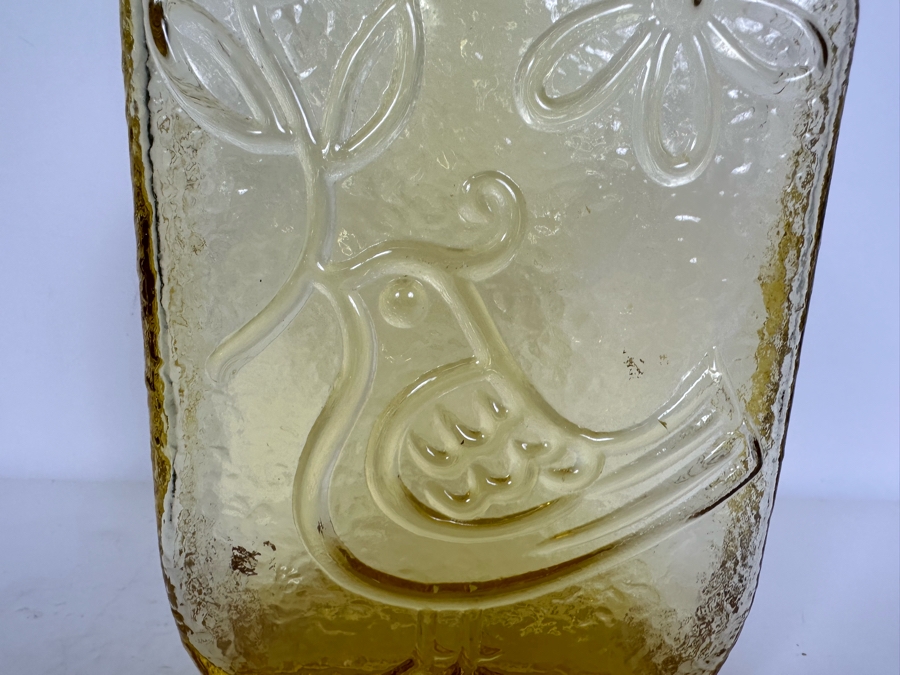 Handmade Wayne Husted For Stelvia Italy Design Bird Of Peace Decanter ...