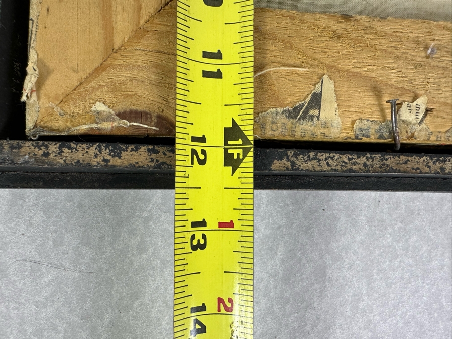 Just Added - Original Portrait Painting On Canvas 10' X 12'