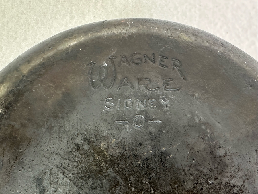 Vintage Wagner Ware No 9 Drip Drop Roaster Cast Iron With Handle 13'W X 8'H