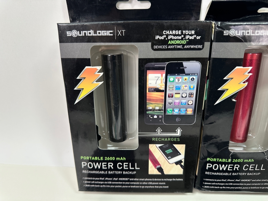 Just Added - Set of (3) Portable Power Cells and (3) Wireless Charging Pads