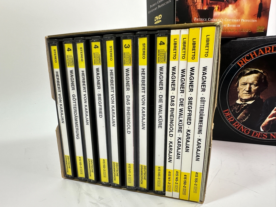 Just Added - Richard Wagner's Der Ring Des Nibelungen Box Sets From Deutsche Grammophon, Philips ...