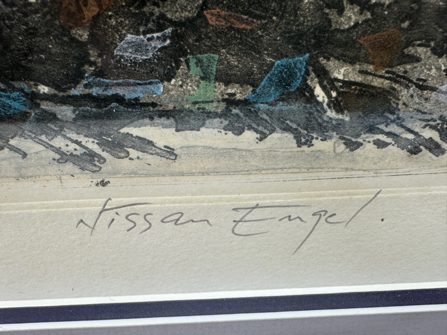 Just Added - Nissan Engel Hand Signed Limited Edition Lithograph ...