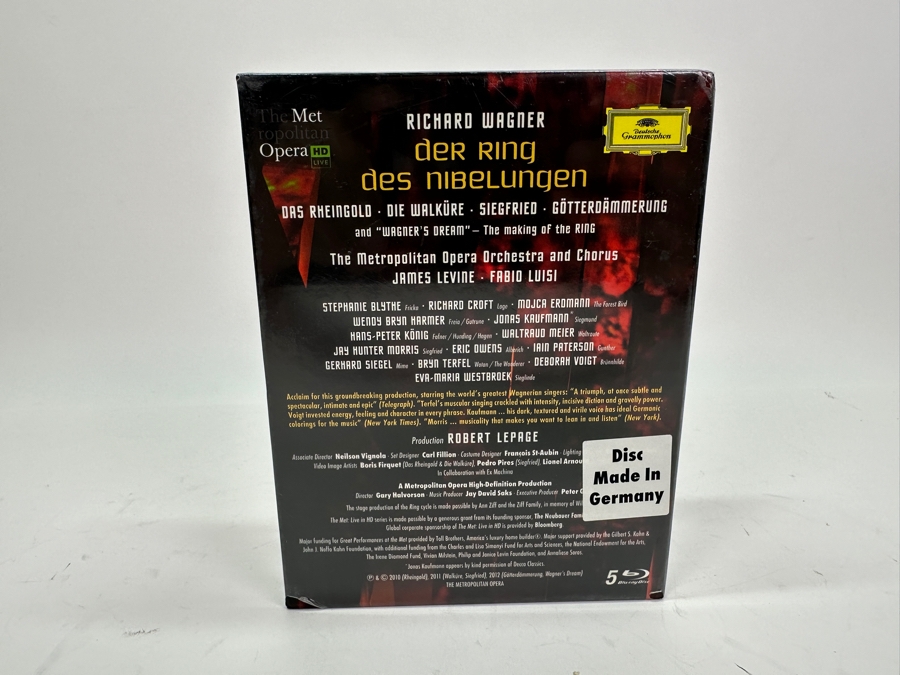 Just Added - Deutsche Grammophon Wagner's Der Ring Des Nibelungen And Wagner's Dream Met Opera ...