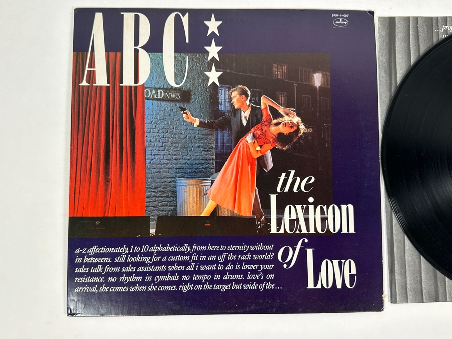 ABC - The Lexicon Of Love SRM-1-4059 Mercury Vinyl Record 1982