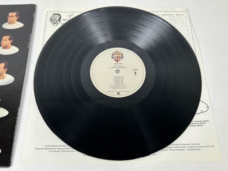 DEVO - Oh, No! It's Devo 1-23741 Warner Bros Records Vinyl Record 1982