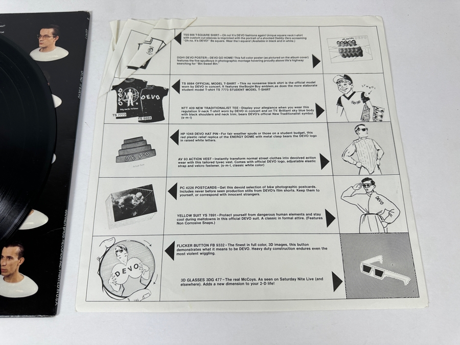 DEVO - Oh, No! It's Devo 1-23741 Warner Bros Records Vinyl Record 1982