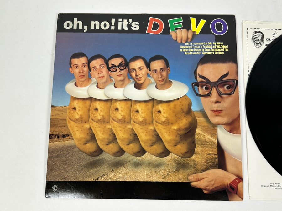 DEVO - Oh, No! It's Devo 1-23741 Warner Bros Records Vinyl Record 1982