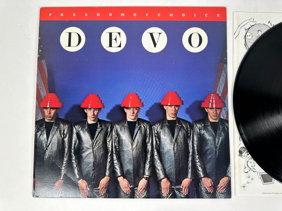DEVO - Freedom Of Choice BSK 3435 Warner Bros Vinyl Record 1980