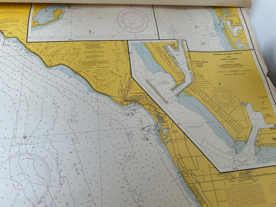 Just Added - Huge Lot Of Vintage 1970s/80s Nautical Charts Marine ...