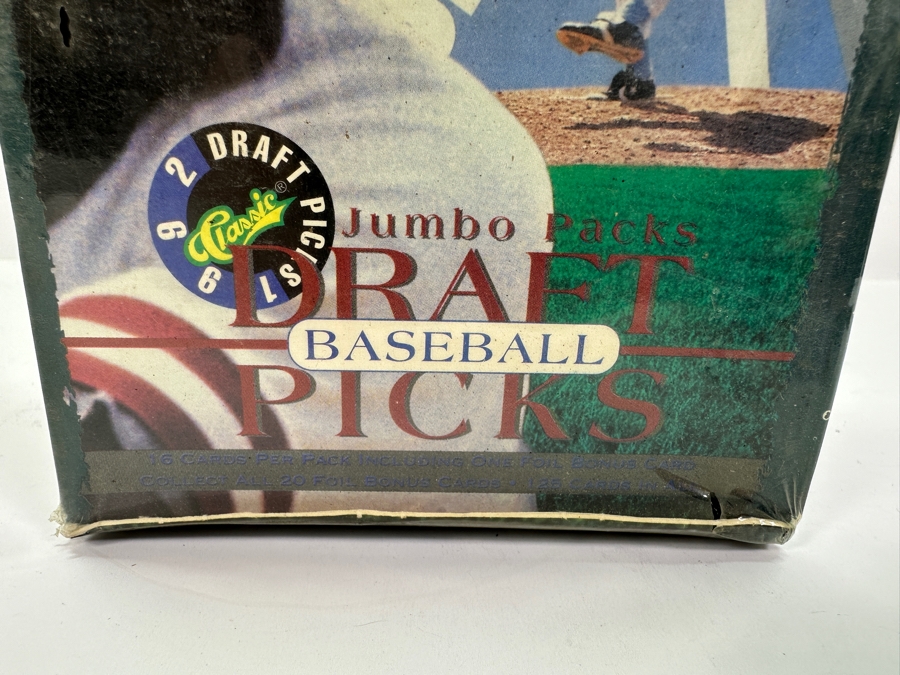 Factory Sealed 1992 Draft Picks Jumbo Packs Classic Baseball Cards