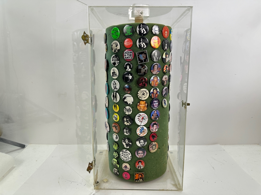 Huge Collection Of Vintage 1980s Punk Rock 'Adam And The Ants' Buttons ...